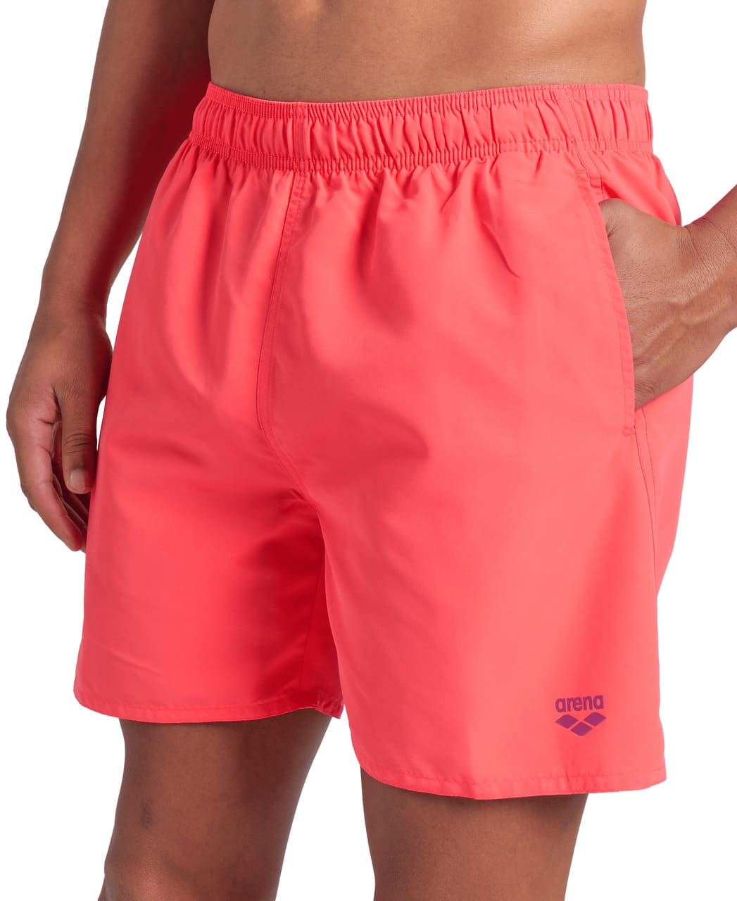 Swim Trunks Arena Fundamentals R Boxer - Calypso Coral | Ludus