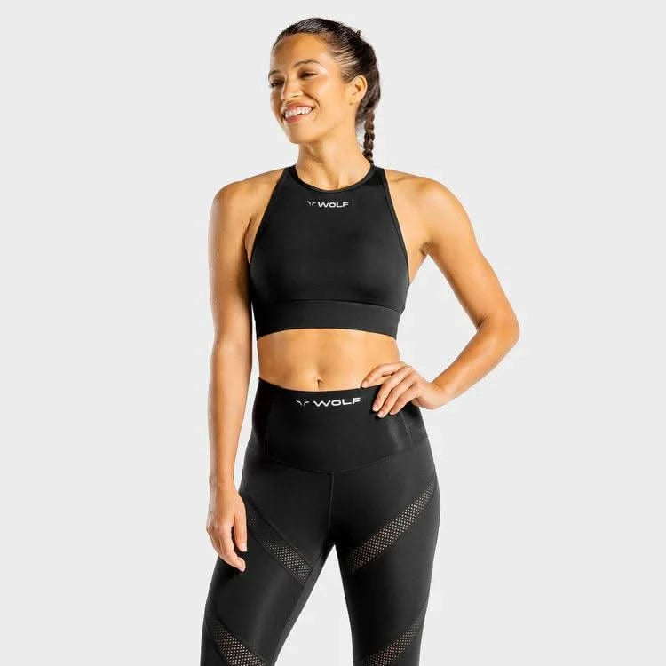 Wolf Bra - Onyx | Sports Bra | Ludus.is